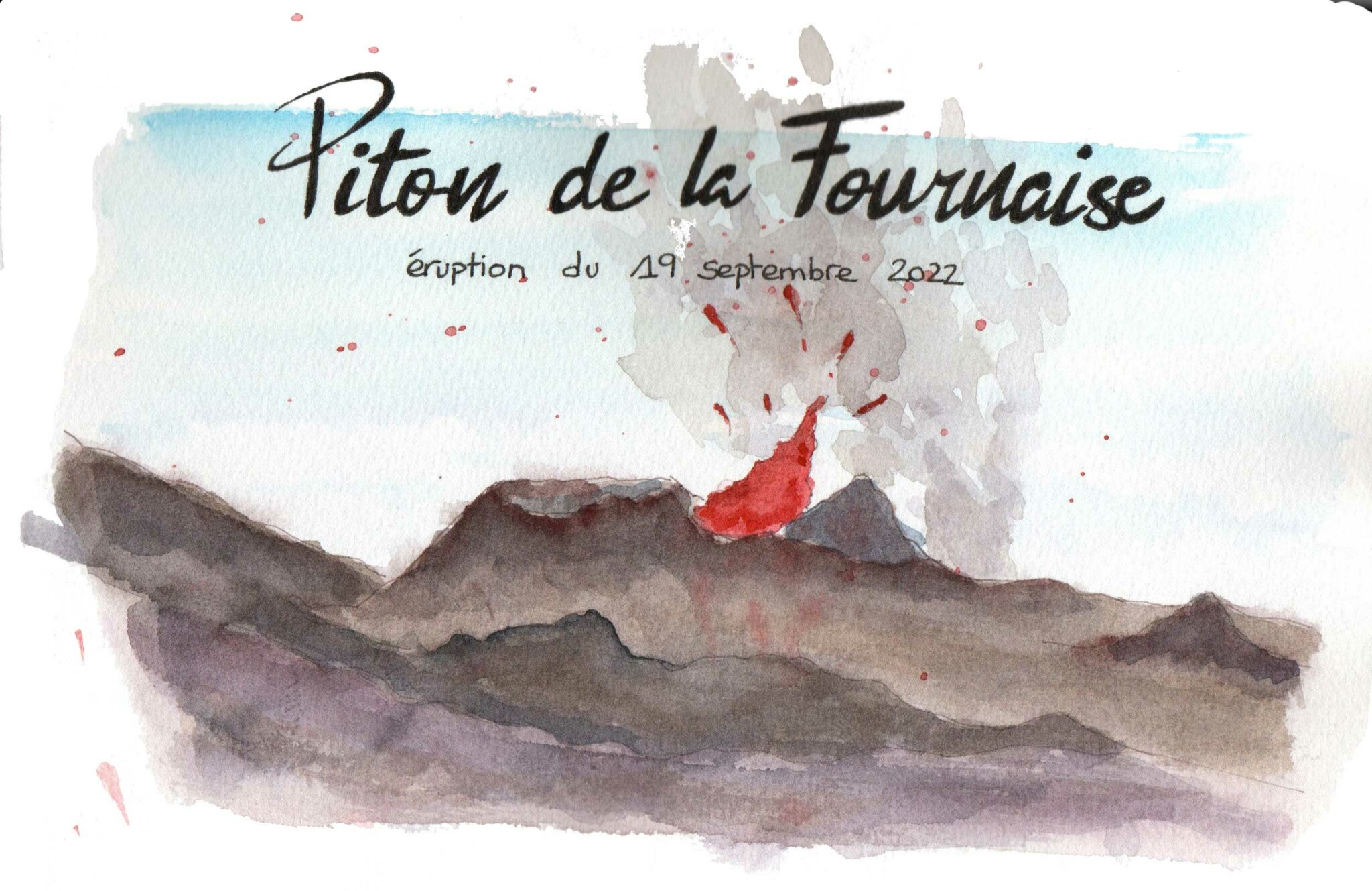 Volcan la pété ! L'éruption du Piton de la Fournaise - Lucie Lantrua